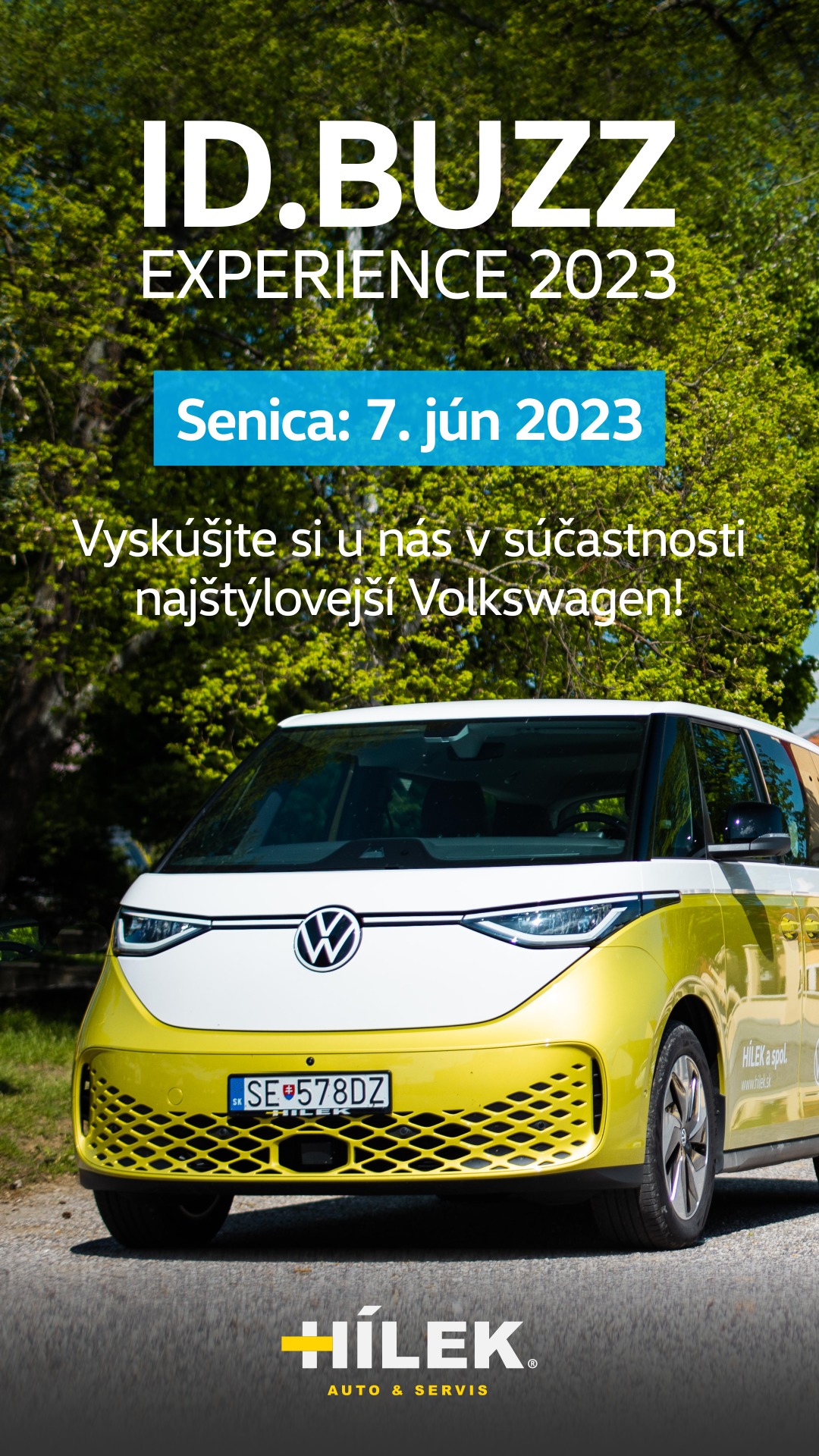 Pozvánka na ID.BUZZ Experience 2023 - HÍLEK Auto & Servis